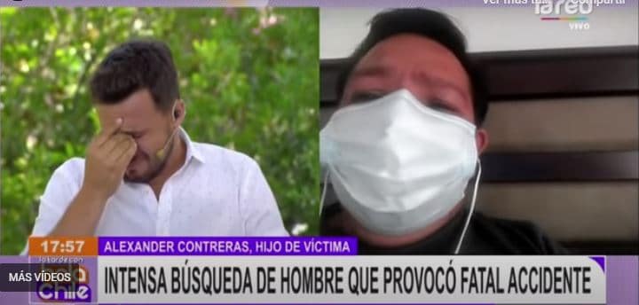 Eduardo de la Iglesia se quiebra en vivo mientras Alexander Contreras ...