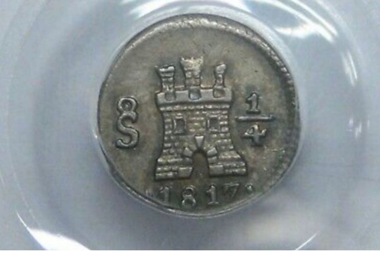 ¿Y si la tienes en casa? La moneda de 1817 que se vende en más de $1. ...