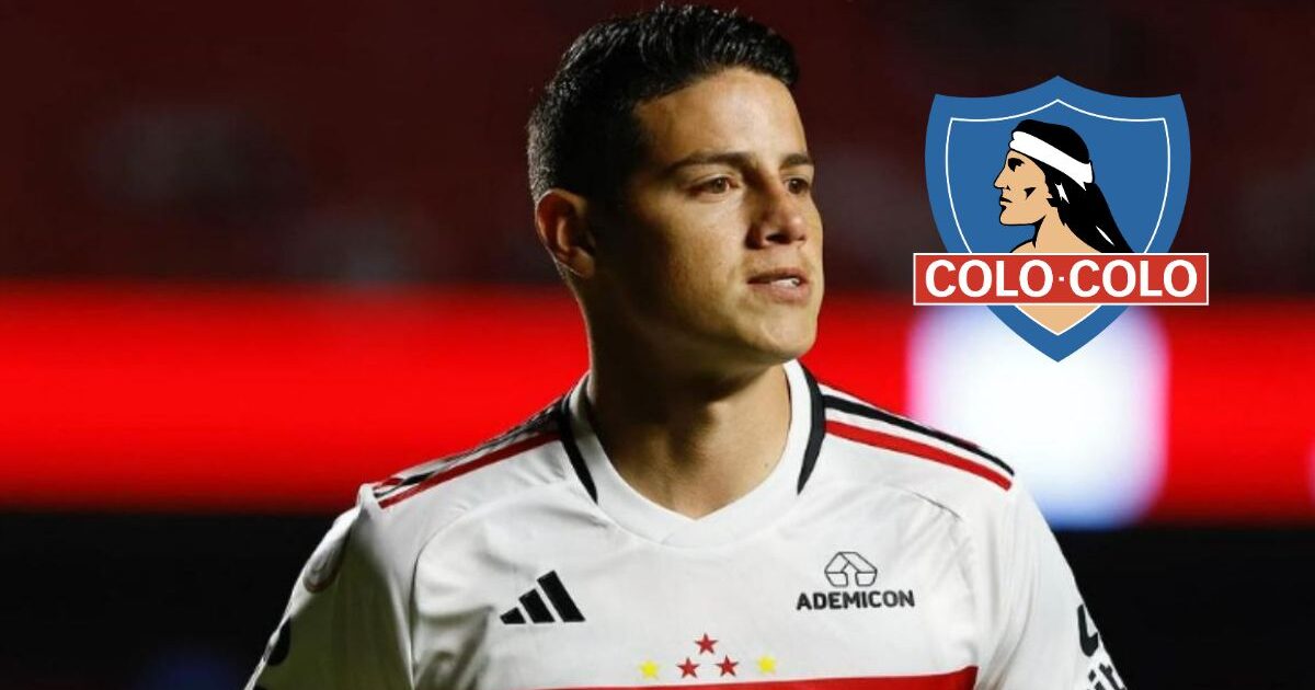 ¿James Rodríguez, el nuevo fichaje de Colo Colo? La inesperada noticia ...