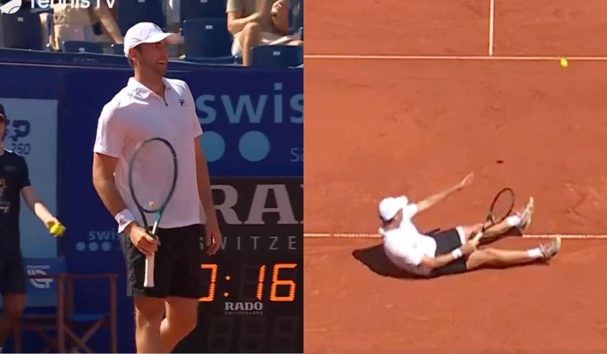 VIDEO | ¡Como el Chino Ríos! Quentin Halys Sorprende al mundo del Tenis ...