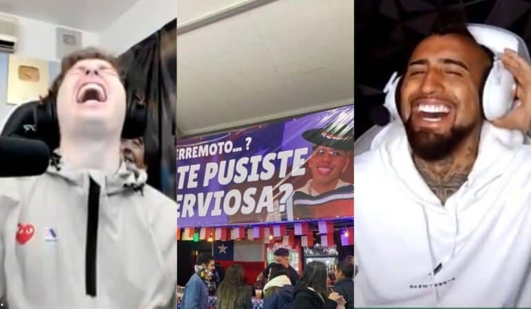 VIDEO | "Te pusiste nerviosa": La cómica reacción de Vidal y Davoo Xeneize por la fonda de Palacios