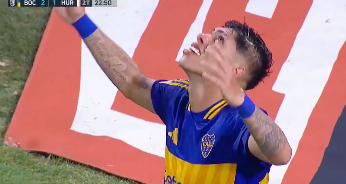 ¡Figura total! Así fue el primer golazo de Carlos Palacios con Boca