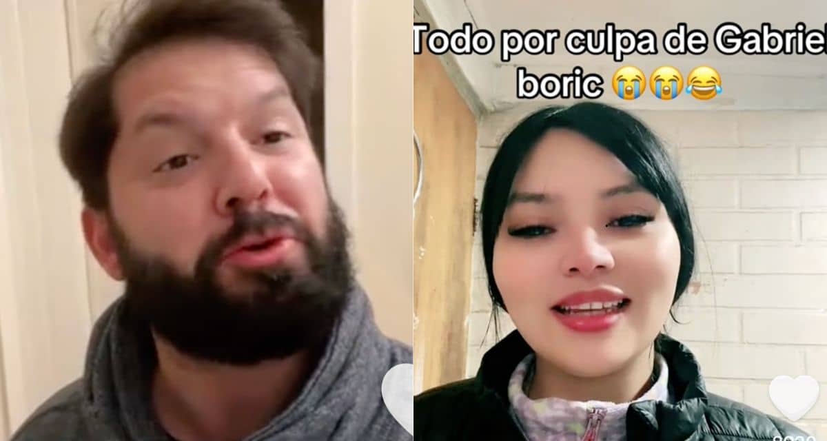 VIDEO | “Todo por culpa de Gabriel Boric”: El inesperado y cómico viral que el presidente ...