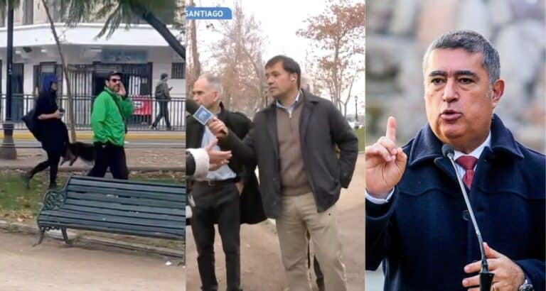 Mario Desbordes enfrenta feroz grito en pleno despacho